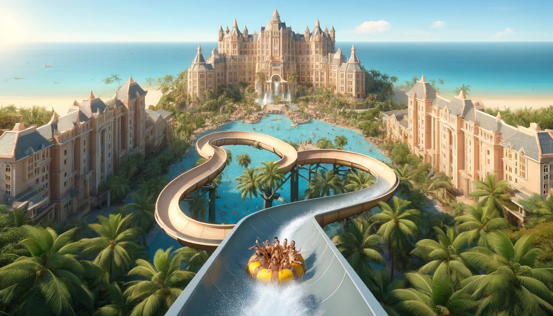 Aquaventure Waterpark in Palm Jumeirah: attractions, activities, ticket price, opening times